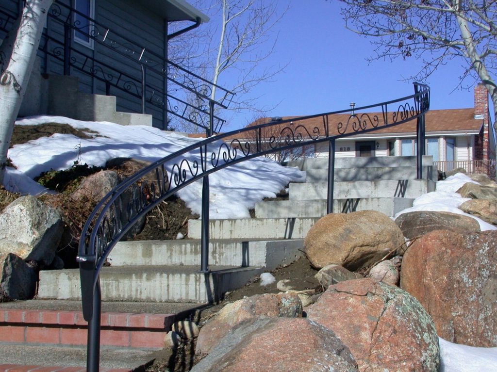 Hand Rails & Signs – Frontier Iron Works