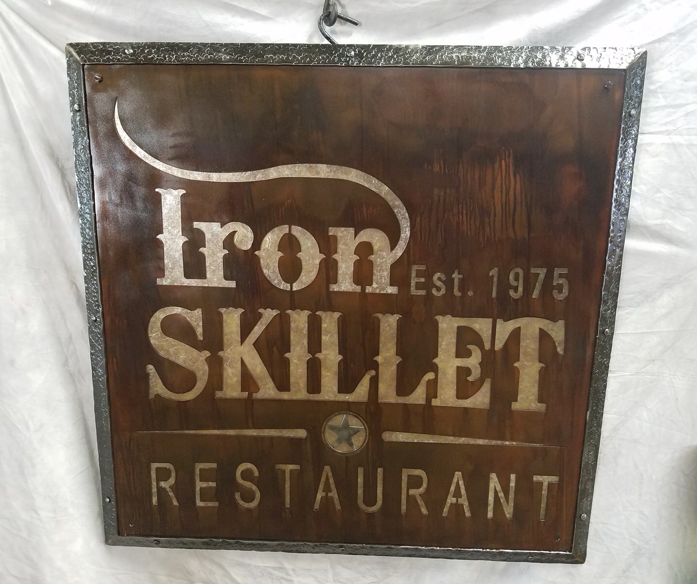The Ranch at Ucross Hanging Sign – Frontier Iron Works
